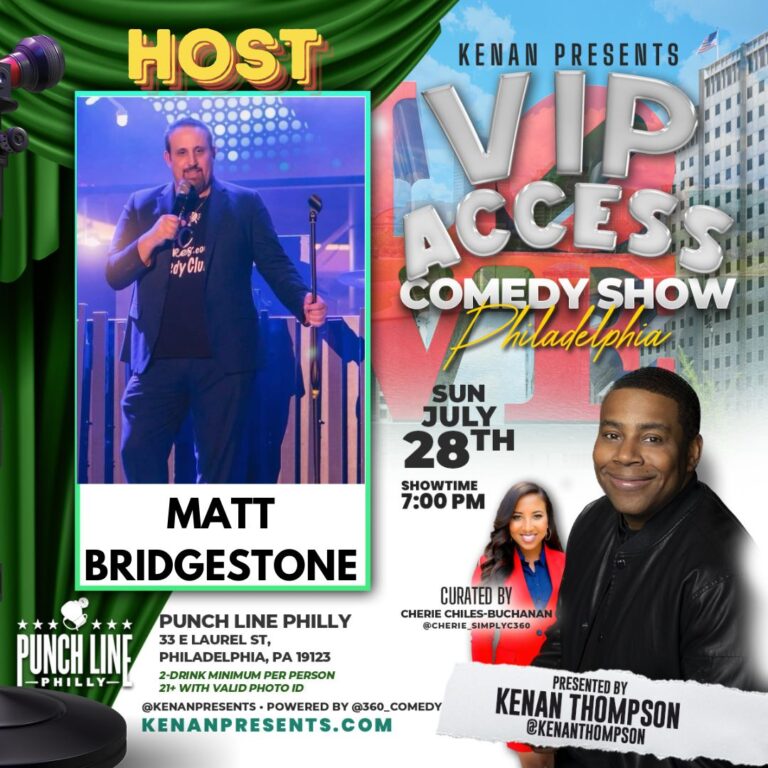 VIP Access Comedy – Philly – Kenan Presents